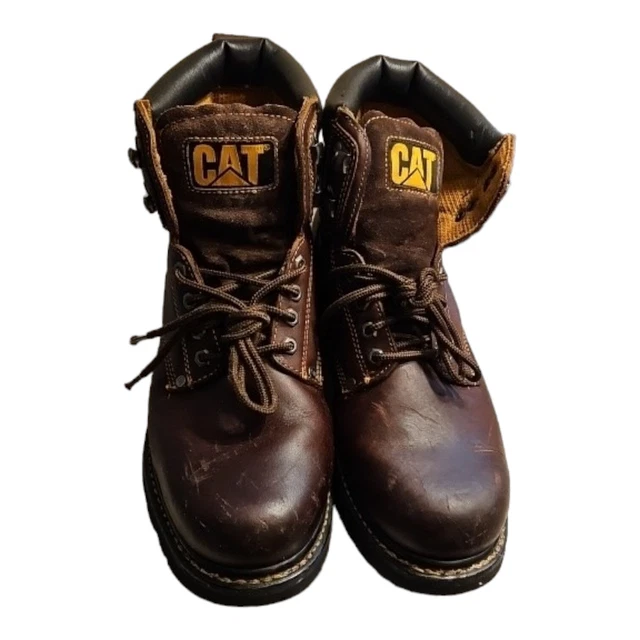 CATERPILLAR CAT SECOND Shift P72365 Boot 6" Tan Standard Width Men's ...