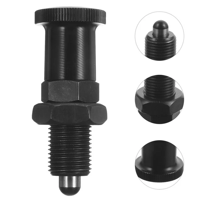 PLUNGER PULL PIN Spring Loaded Indexing Metalworking Plungers Knob $34. ...