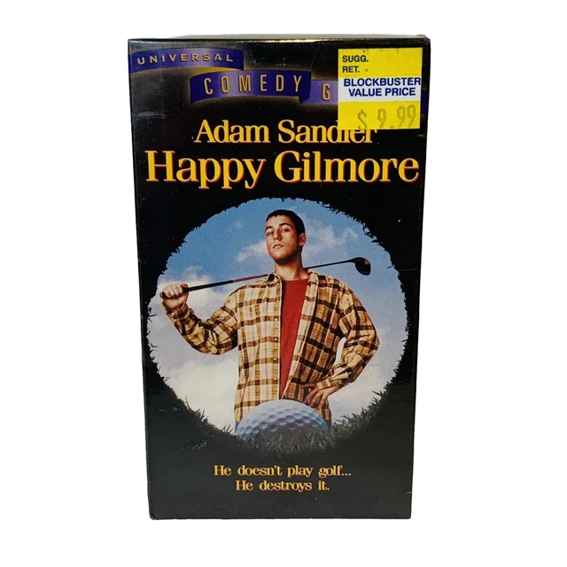 HAPPY GILMORE VHS Tape 1996 MCA Universal Watermark - Sealed ...