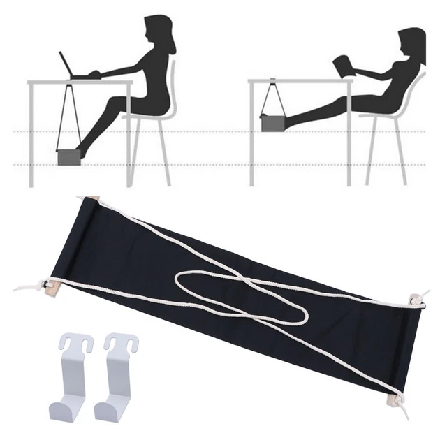 Repose Pied Bureau Repose-pieds Avion Qiwenr - Hamac Portable Pour ...