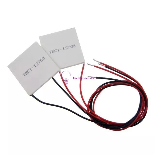 TEC1-12703 HEATSINK THERMOELECTRIC Cooler Cooling Peltier Plate Module EUR 3,76 - PicClick FR