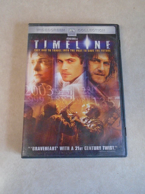 TIMELINE (DVD, 2004, Widescreen) Paul Walker. Gerard Butler EUR 0,86 ...
