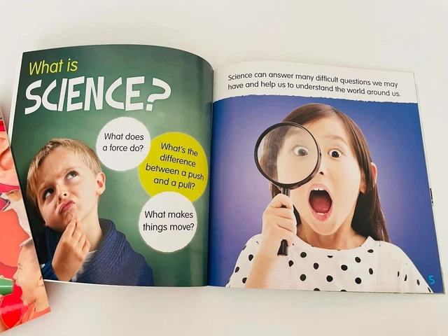 FIRST SCIENCE BOOKS Collection -Preschool/Reception Science Books age 3 ...