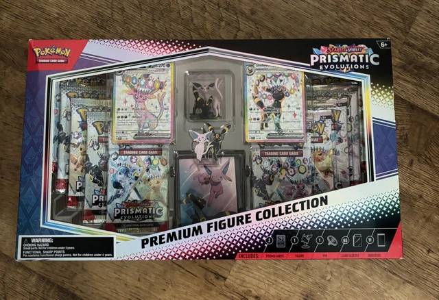 POKÉMON TCG SCARLET & Violet Prismatic Evolutions Premium Figure ...