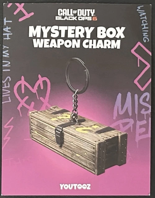 CALL OF DUTY BLACK OPS 6 Mystery Box Weapon Charm B06 RARE & EXCLUSIVE ...