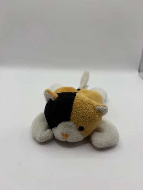THE CUDDLE CREW Calico Cat Laying Plush Soft Toy 5.5” £14.99 - PicClick UK