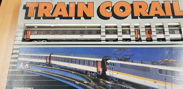 COFFRET TRAIN CORAIL JOUEF Spécial JOUECLUB Train electrique Echelle HO ...