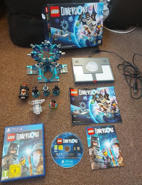 LEGO DIMENSIONS PS4/PS5 Starter Pack 71172 Figures/Portal/Game & Wonder ...