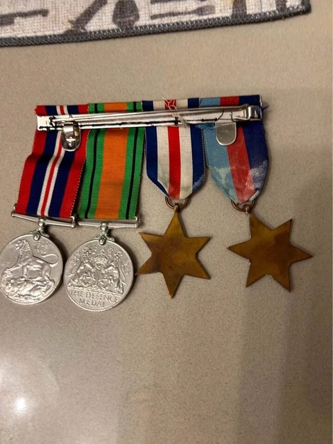 WW2 BRITISH MILITARY Medals Set $100.00 - PicClick AU