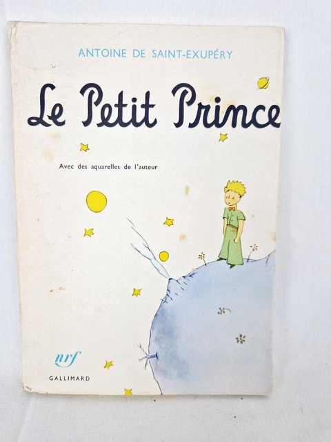 LE PETIT PRINCE Antoine De Saint Exupery 1977 NRF Illustration Livre ...