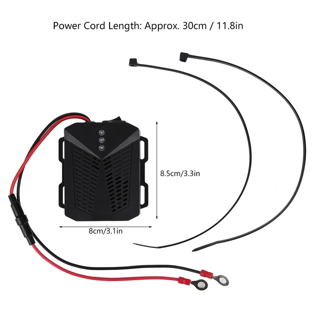 12V LED STROBE Light Electronic Ultrasonic Mouse Repeller With ...