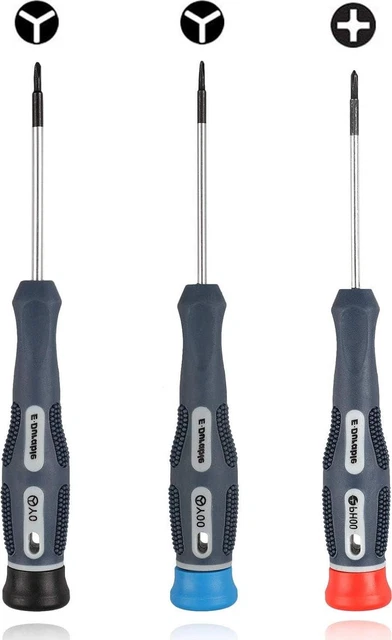 SCREWDRIVER KIT FOR Nintendo Switch, Magnetic Tri-Point and Cross-Wing Precision £10.90 ...