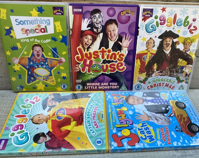 BBC SOMETHING SPECIAL Mr Tumble 5 DVD GiggleBiz Jollywobbles Justins ...