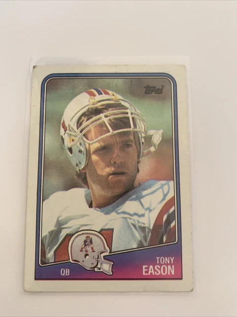 CARTE À COLLECTIONNER sport football Tony Eason Topps 1988 EUR 2,20 ...