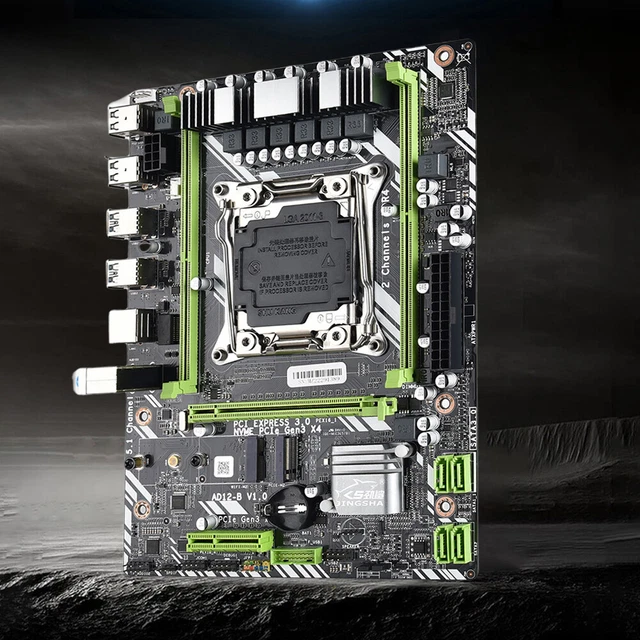 X99-D4 PC MAIN Board PCI-E 16X Graphic Card Slot Desktop Computer ...