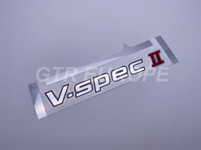 NISSAN SKYLINE R34 Gtr Gt-R V Spec Ii Nur Decal Sticker Badge Emblem ...