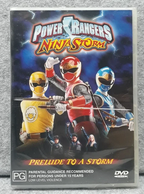 NEW: POWER RANGERS NINJA STORM Movie DVD Region 4 PAL | Free Fast Post ...
