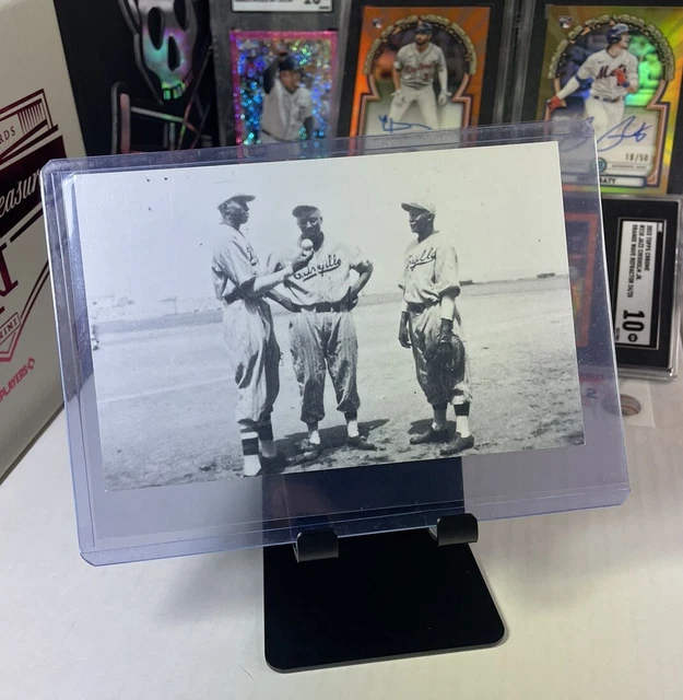 CARTE POSTALE JOSH Gibson, sacoche Paige et Bill Perkins ligue noire ...