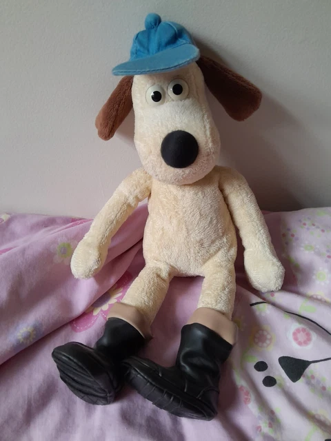 WALLACE & GROMIT Curse Of The Were Rabbit ANTI-PESTO Gromit GOSH Plush ...