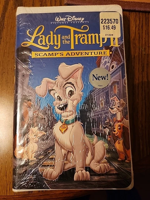 LADY AND THE Tramp Scamp's Adventure Sealed Vhs Walt Disney £4.22 ...