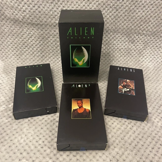 ALIEN TRILOGY VHS Box Set: Alien, Aliens, Alien 3 - Collectible ...