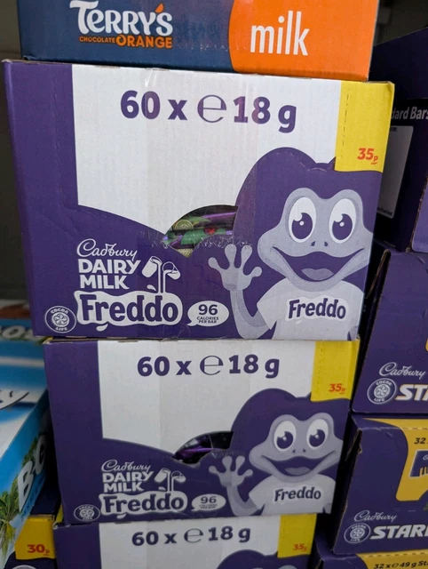 CADBURY DAIRY MILK Freddo Chocolate Bar - 60 Pack £20.48 - PicClick UK