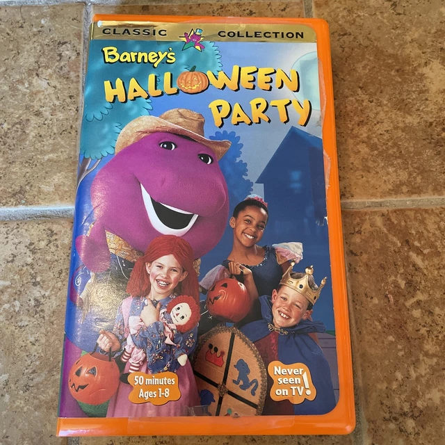 BARNEY - BARNEYS Halloween Party (VHS, 1998) 4 EUR 6,67 - PicClick FR