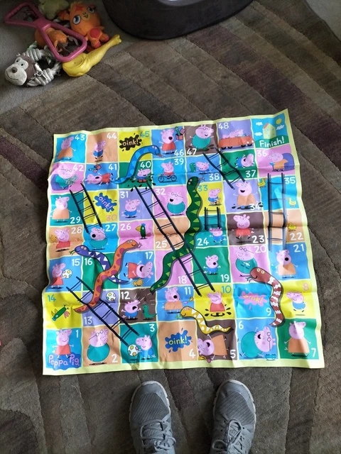 PEPPA PIG SNAKES And Ladders Floor Game £0.99 - PicClick UK