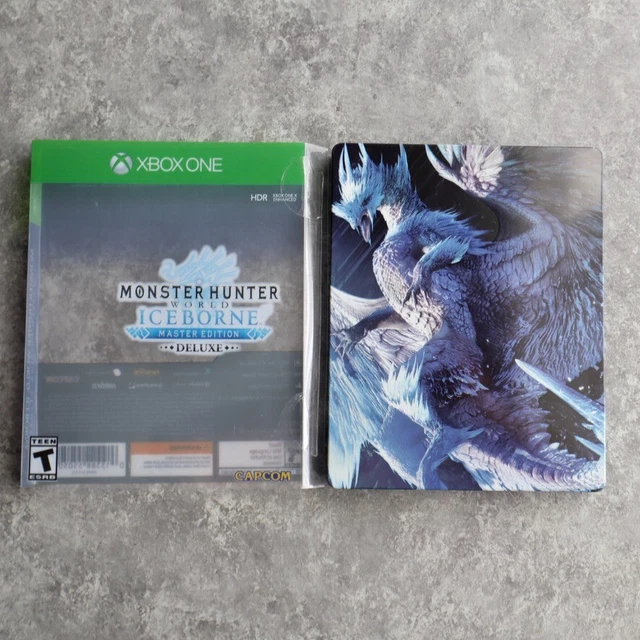 MONSTER HUNTER WORLD Iceborne Steelbook Master Edition Deluxe XBOX One ...