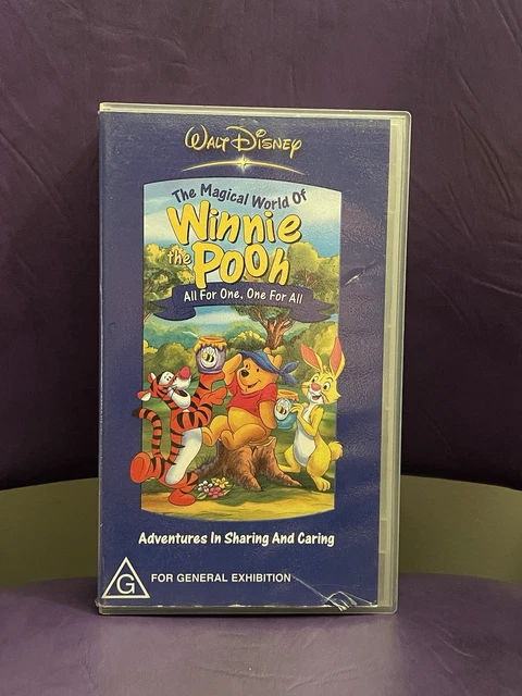 THE MAGICAL WORLD Of Winnie The Pooh: All For One, One For All - VHS ...