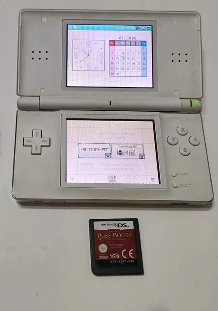 CONSOLE NINTENDO DS Lite Bianco White Retro-Game Originale EUR 49,90 ...