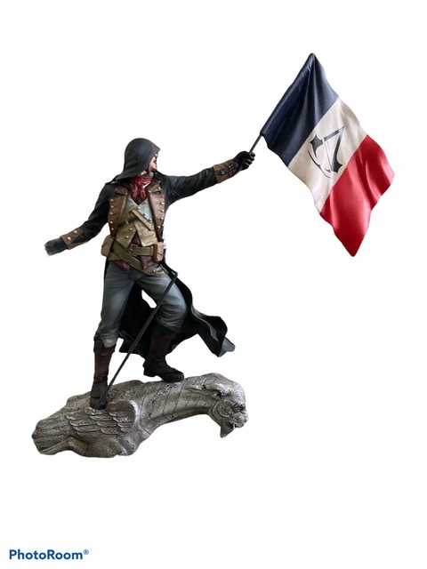 ASSASSINS CREED UNITY Arno Dorian Statue 12” Action Figure Please Read ...