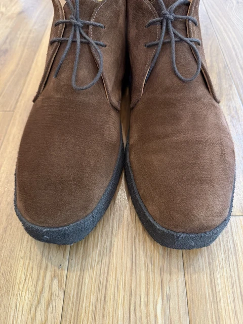 SANDERS BRIT POLO Suede Chukka Boots UK 10 £0.99 - PicClick UK