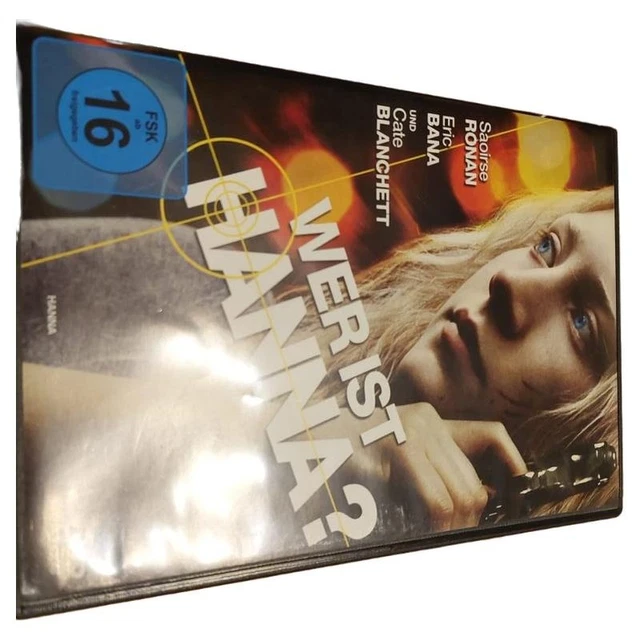 HANNA DVD SAOIRSE Ronan Eric Bana Cate Blanchett Action Thriller FSK 16 ...