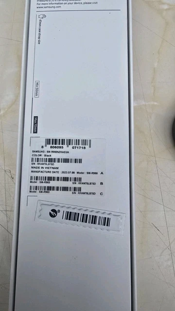 SAMSUNG GALAXY WATCH6 Classic SM-R960 47mm Stainless Steel Case with ...