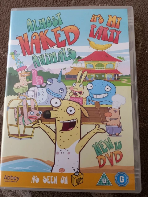 ALMOST NAKED ANIMALS It's My Party Dvd Cartoon 6 Episodes EUR 13,32 ...