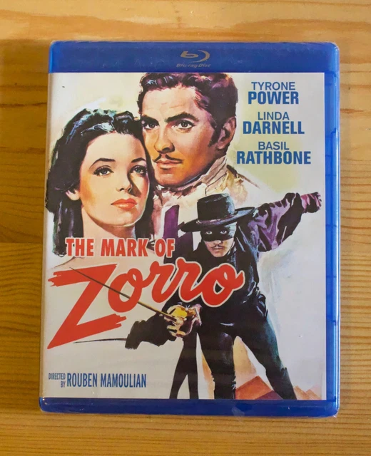 THE MARK OF Zorro Blu-ray Kino Lorber Tyrone Power Linda Darnell Brand ...