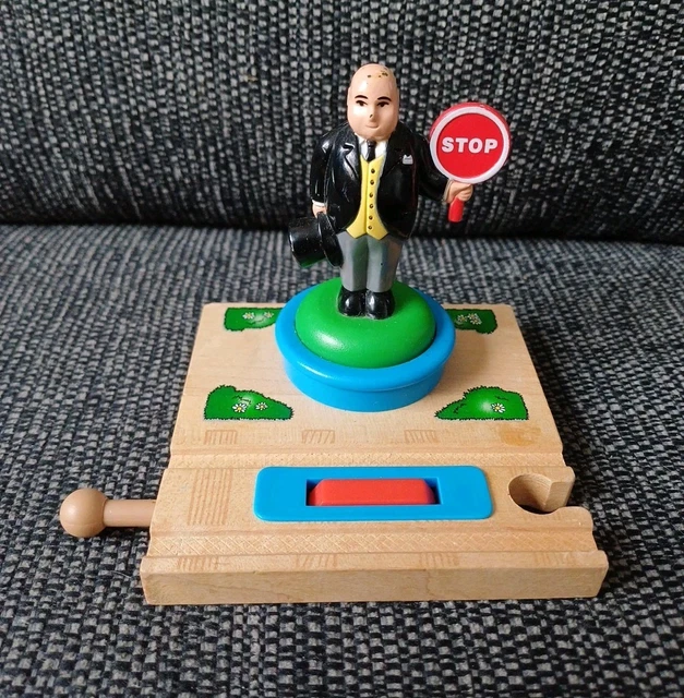 FAT CONTROLLER SIR Topham Hatt Stop Go Thomas & Friends Wooden Railway ...