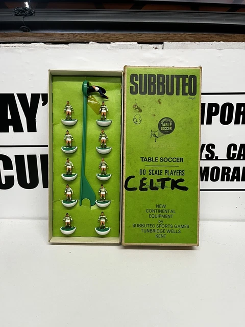 VINTAGE 1970 SUBBUTEO Ref 25 Heavyweight HW Celtic & Shamrock Rovers ...