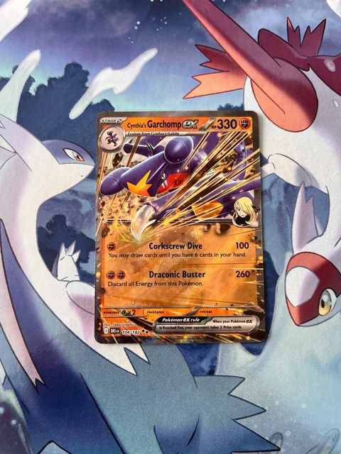 CYNTHIA'S GARCHOMP EX 104/182 Destined Rivals English Pokémon TCG £12. ...