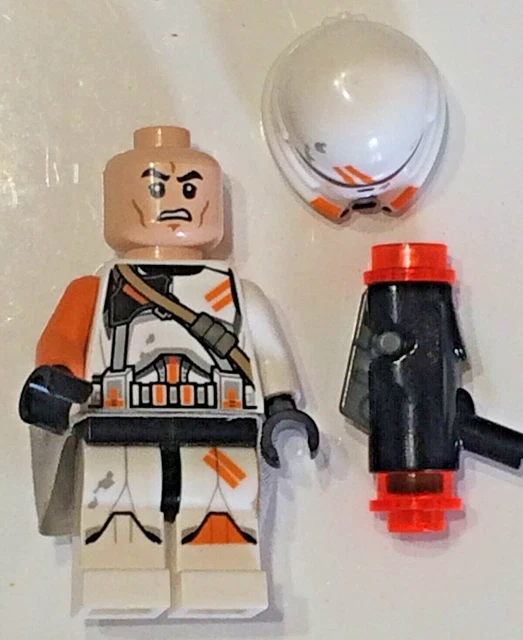 LEGO FIGURINE SW AIRBORNE CLONE TROOPER du set 75036 réf sw 0523 avec ...