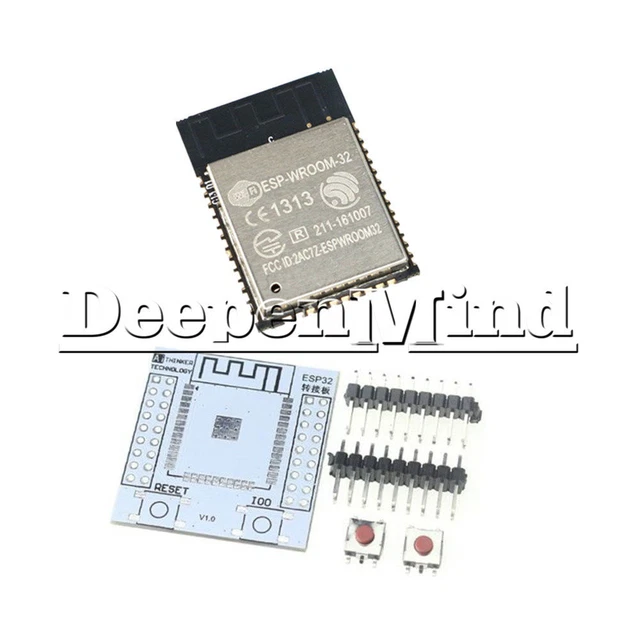 Esp Wroom 32 Original Esp32 Esp32s Iot Wifi Wlan Ble Module Adapter
