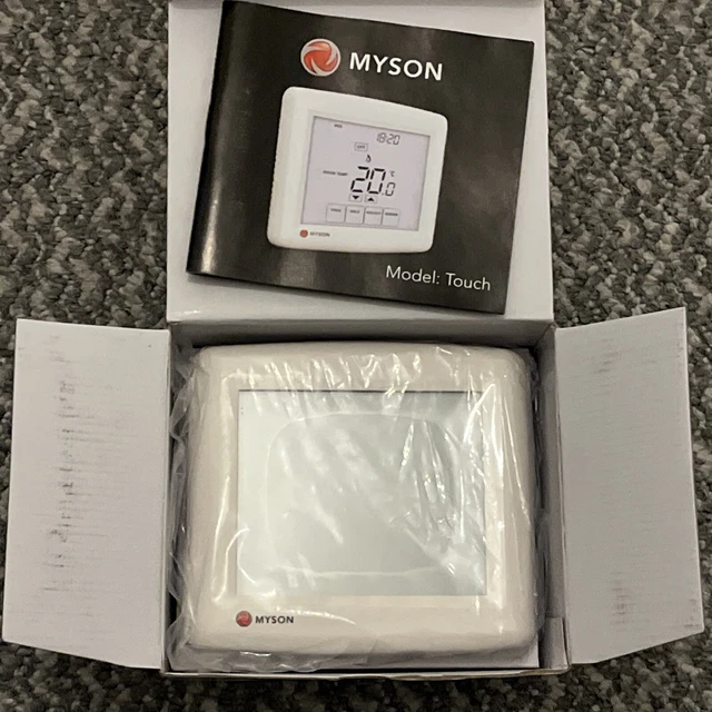 MYSON TOUCH SCREEN Programmable Room Thermostat TS EU £39.99 - PicClick UK