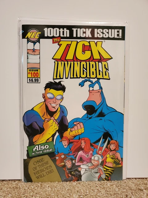 INVINCIBLE CROSSOVER THE Tick Issue #100 Rare EUR 23,88 - PicClick DE