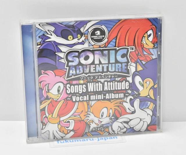 SONIC THE HEDGEHOG Sonic Adventure Songs with Attitude Vocal Mini Album ...