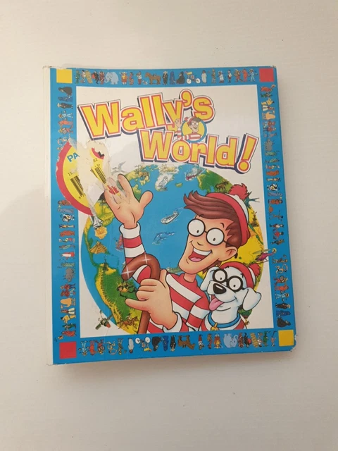 WALLYS WORLD COLLECTION And Binder 11 Magazines Vintage Wheres Wally ...