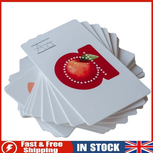 ALPHABET PICTURE MNEMONIC Cards ABC Letters Learning Cards Alphabet ...