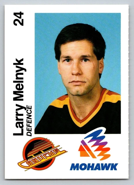 LARRY MELNYK 1988-89 Canucks de Vancouver Mohawk EUR 2,21 - PicClick FR