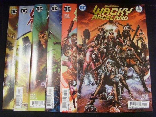 WACKY RACELAND 1-6 Dc Comic Set Complete Hanna Barbera Pontac Manco ...