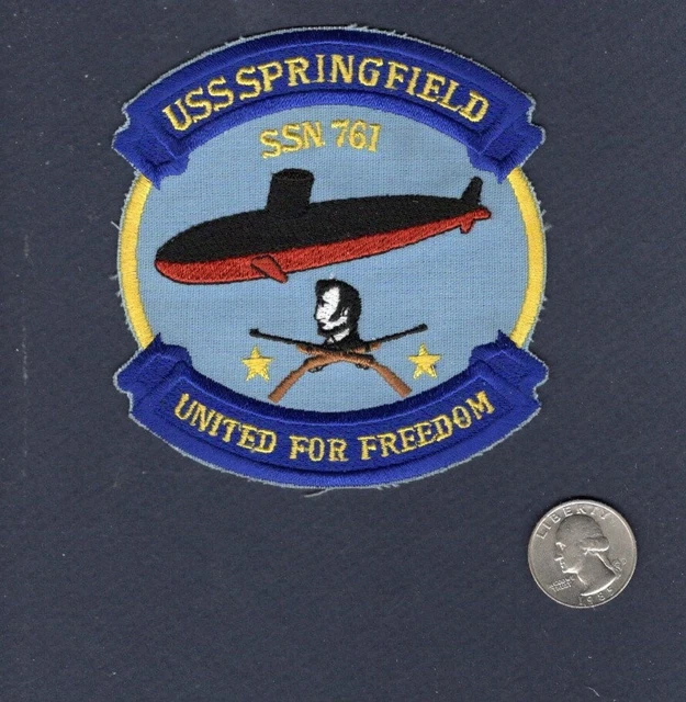 ORIGINAL SSN 766 USS CHARLOTTE US NAVY Nuclear Submarine Ship Squadron ...